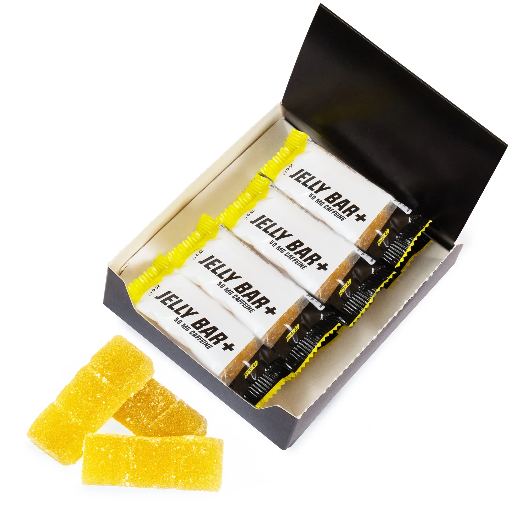 4Energy Jelly Bar naturelle - avec 50 mg de caféine