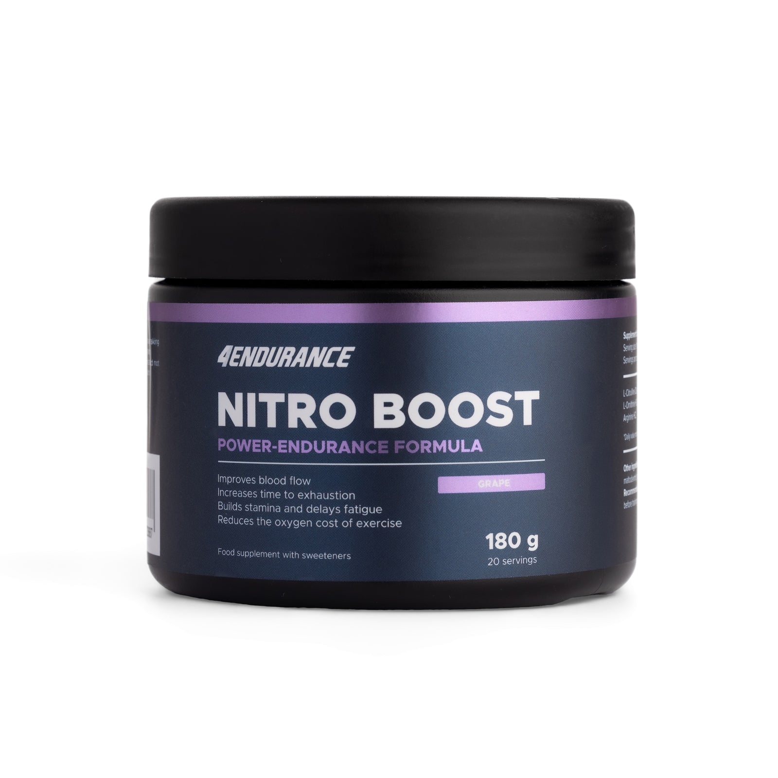Nitro Boost 4Endurance: Formule avancée d’oxyde nitrique