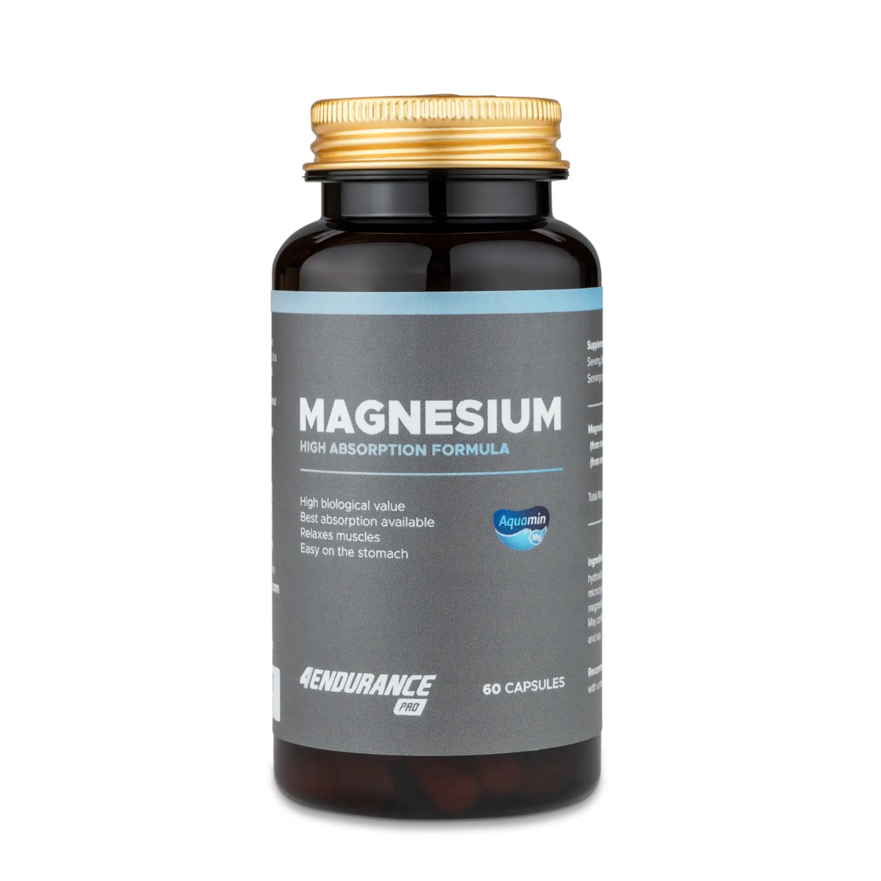 Magnésium 4Endurance Pro : 2 meilleures formes en 1 gélule